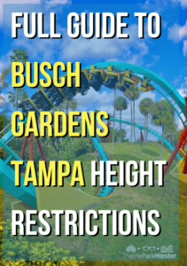 2025 Busch Gardens Tampa Height Requirements for Each Ride (Cheat Sheet ...