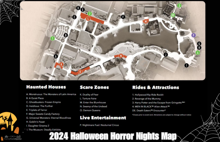 2025 Full Guide to Stay and Scream at Halloween Horror Nights (How to ...