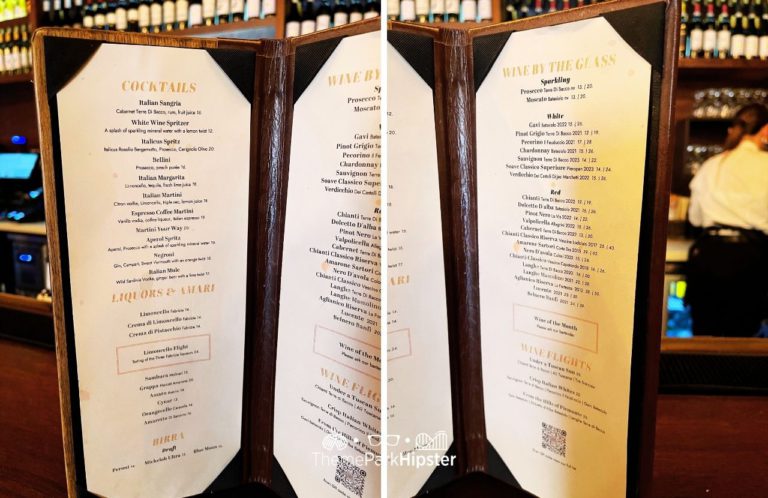 A Hidden Lounge in Disney World: Tutto Gusto Wine Cellar at Epcot (What ...
