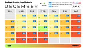 2025 SeaWorld Orlando Crowd Calendar: AVOID THE LONG Wait Times ...