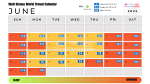 2025 EPCOT Crowd Calendar: Your Best Days to Go This Year ...