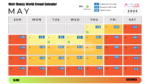 2025 BEST Days to Visit Disney World Parks: Ultimate Crowd Calendar ...
